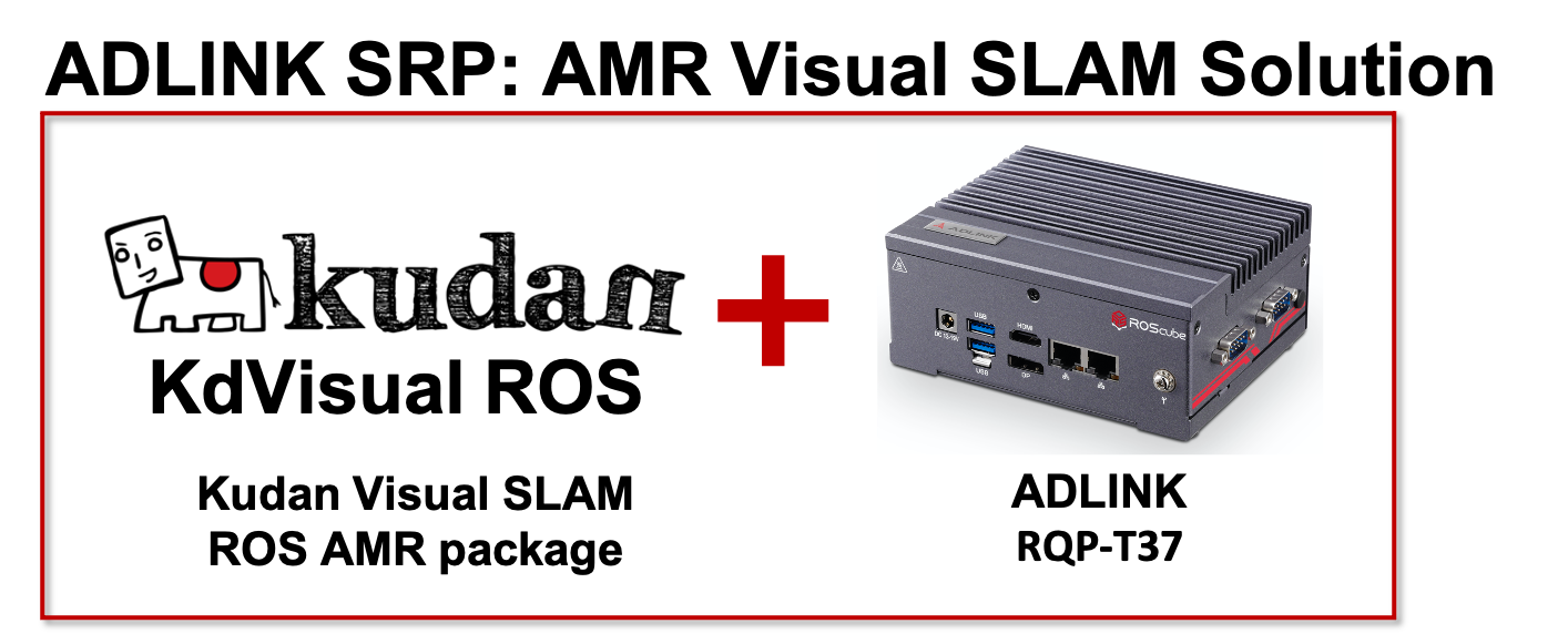 KudanとADLINK、AMR Visual SLAMソリューションの提供を開始