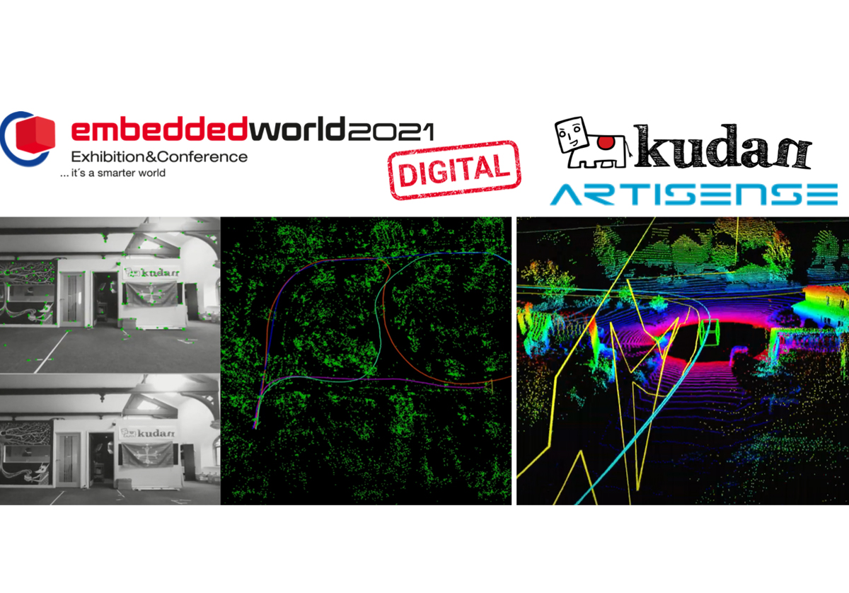 Kudan to demonstrate its SLAM technology at embedded world 2021 DIGITAL ...