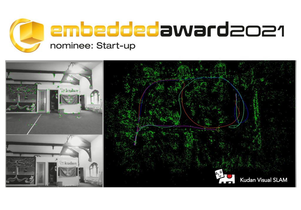 Kudan Visual SLAM is nominated for the prestigious embedded award at ...