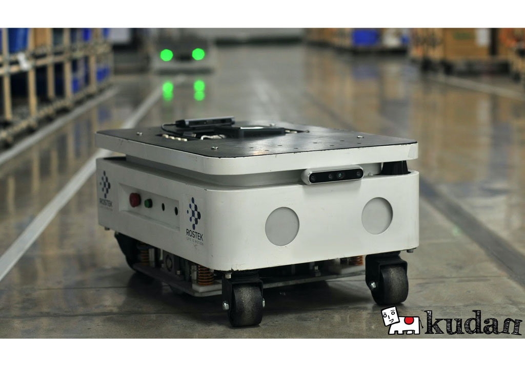 Kudan Visual SLAM (KdVisual) in action: In an operating factory for ...